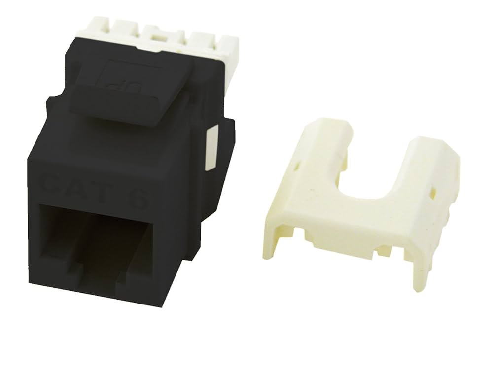 CONECTOR DADO RJ45 C6 NE #WP3476BK - La Casa De Las Lámparas